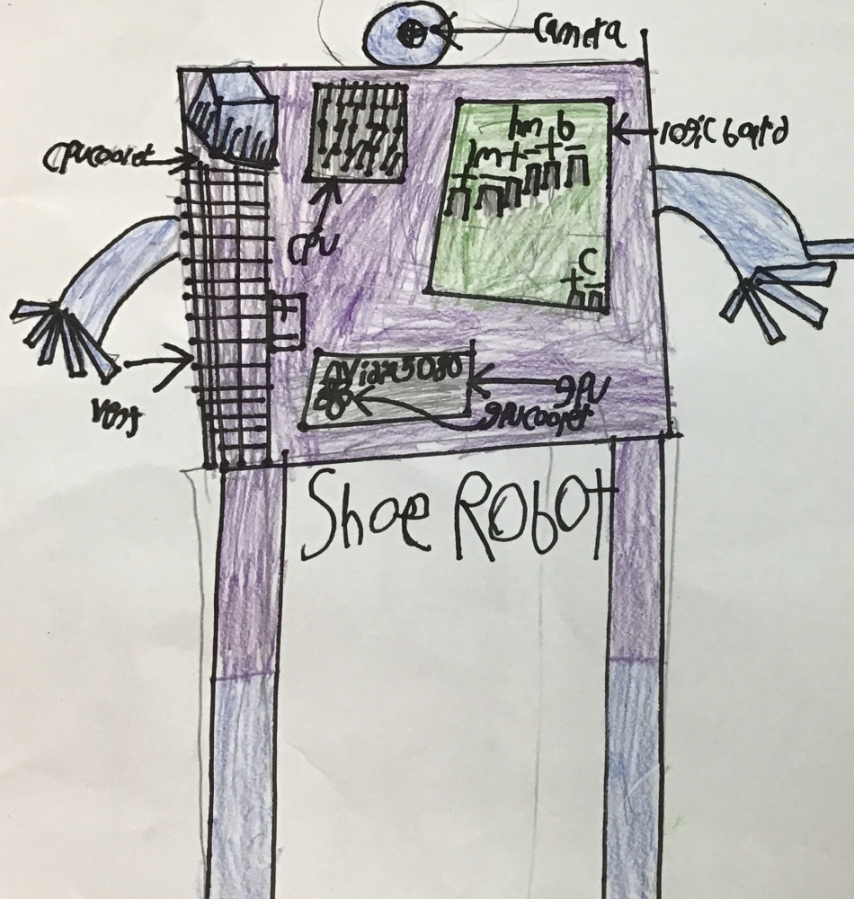 Shoe Robot : Little Inventors