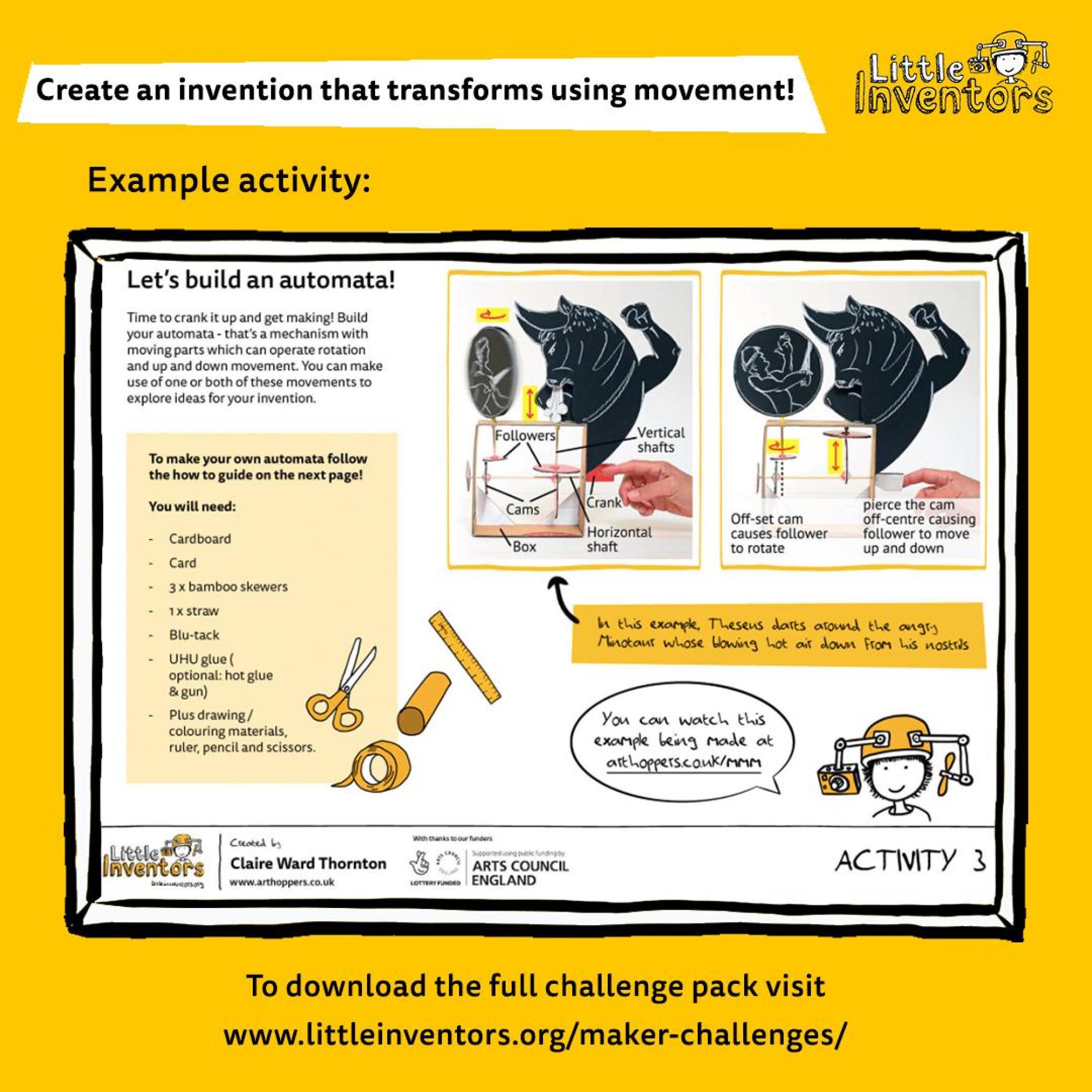 Challenge #522 Acceptance : Little Inventors